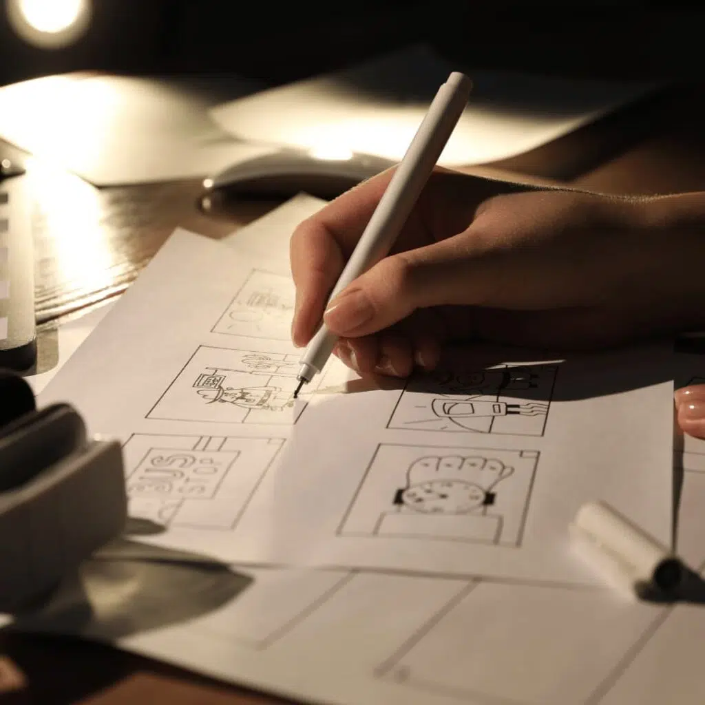 Professional Storyboard Illustration Services - QA Solvers